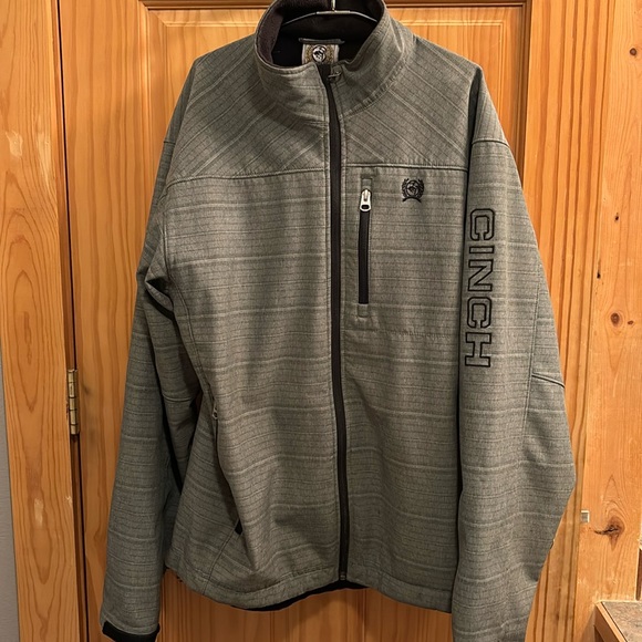 Cinch | Jackets & Coats | Cinch Mens Textured Bonded Jacket Grey | Poshmark